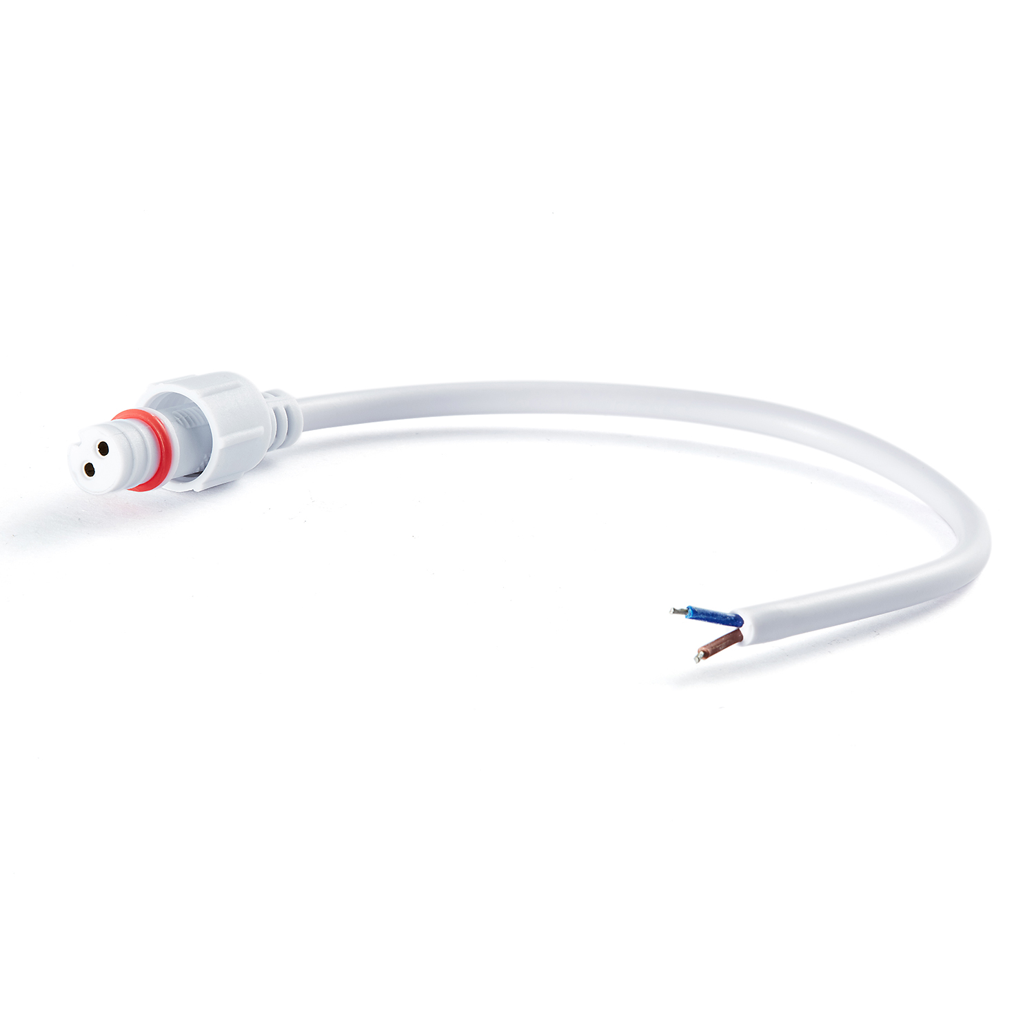 LED Strip Waterproof Connectors with Lead 2 Pin,Single Color