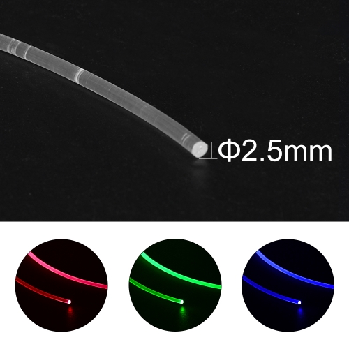 2.5mm Side Emitting Optic Fiber cable,Side-Emitting Fiber Optic